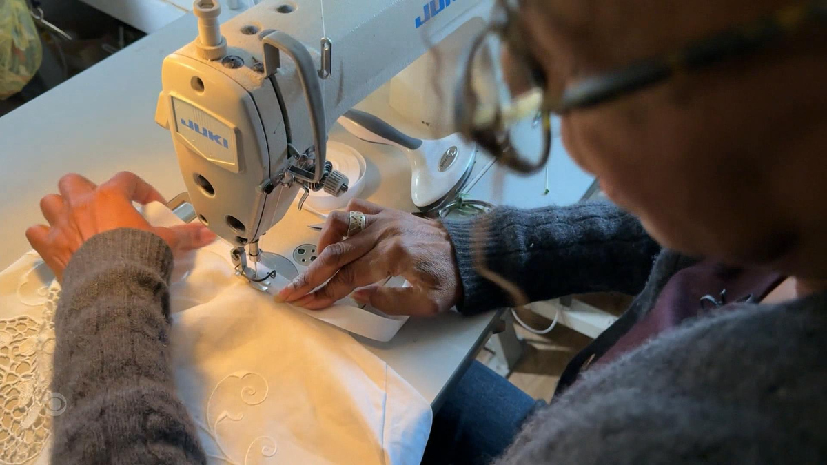 Watch CBS Evening News: Designer strives to make sustainable clothes ...