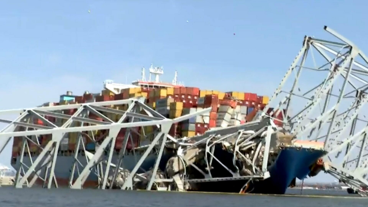 Watch CBS Evening News: Workers begin Baltimore bridge clean-up - Full ...