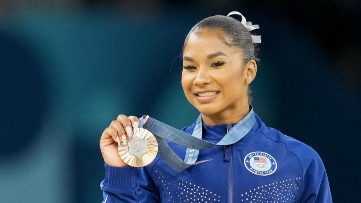 Watch CBS Evening News: Jordan Chiles stripped of bronze medal - Full ...
