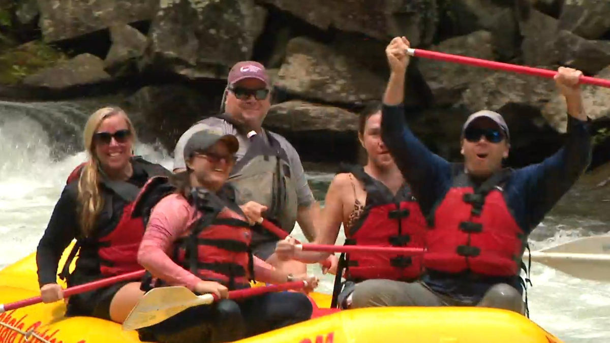Watch CBS Evening News: North Carolina raft trip seeks to bridge ...
