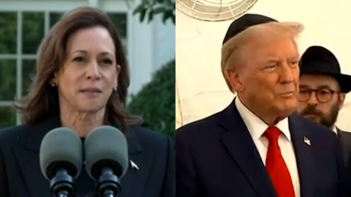 Watch CBS Evening News: Harris, Trump mark Oct. 7 on campaign trail ...