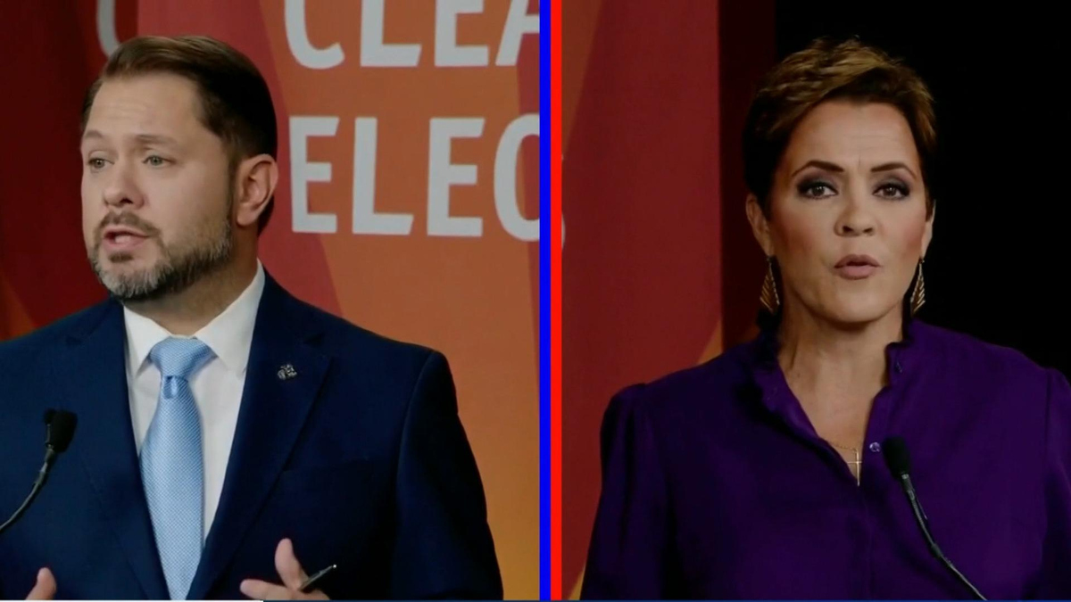 Watch CBS Evening News: Lake, Gallego working to reach Arizona voters - Full show on CBS