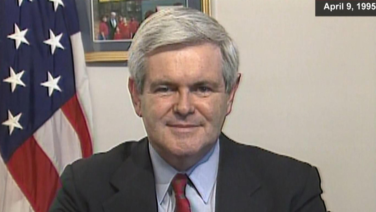 Watch Face The Nation: From the archives: House Speaker Newt Gingrich ...