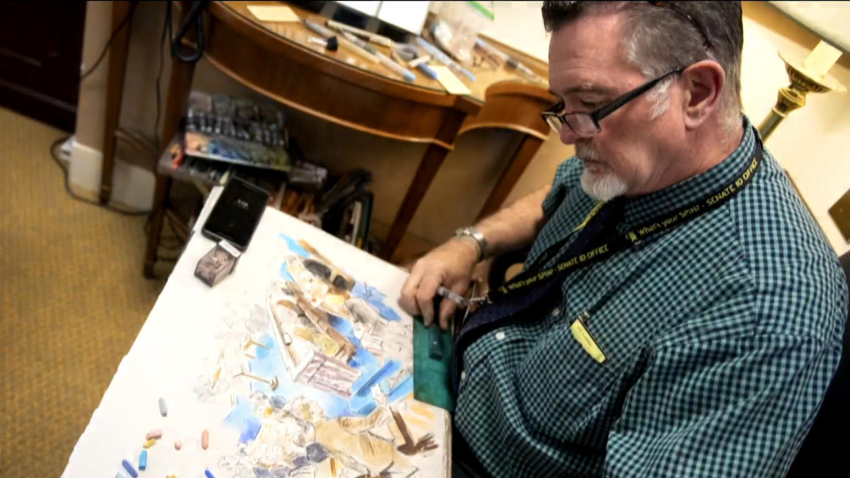 Watch CBS Evening News: Bill Hennessy, courtroom sketch artist, dies at ...