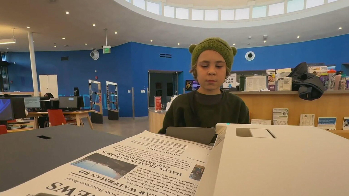 Watch CBS Evening News: Boy's own newspaper brings neighborhood ...