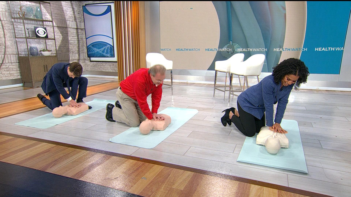 Watch CBS Mornings: How to do hands-only CPR - Full show on CBS
