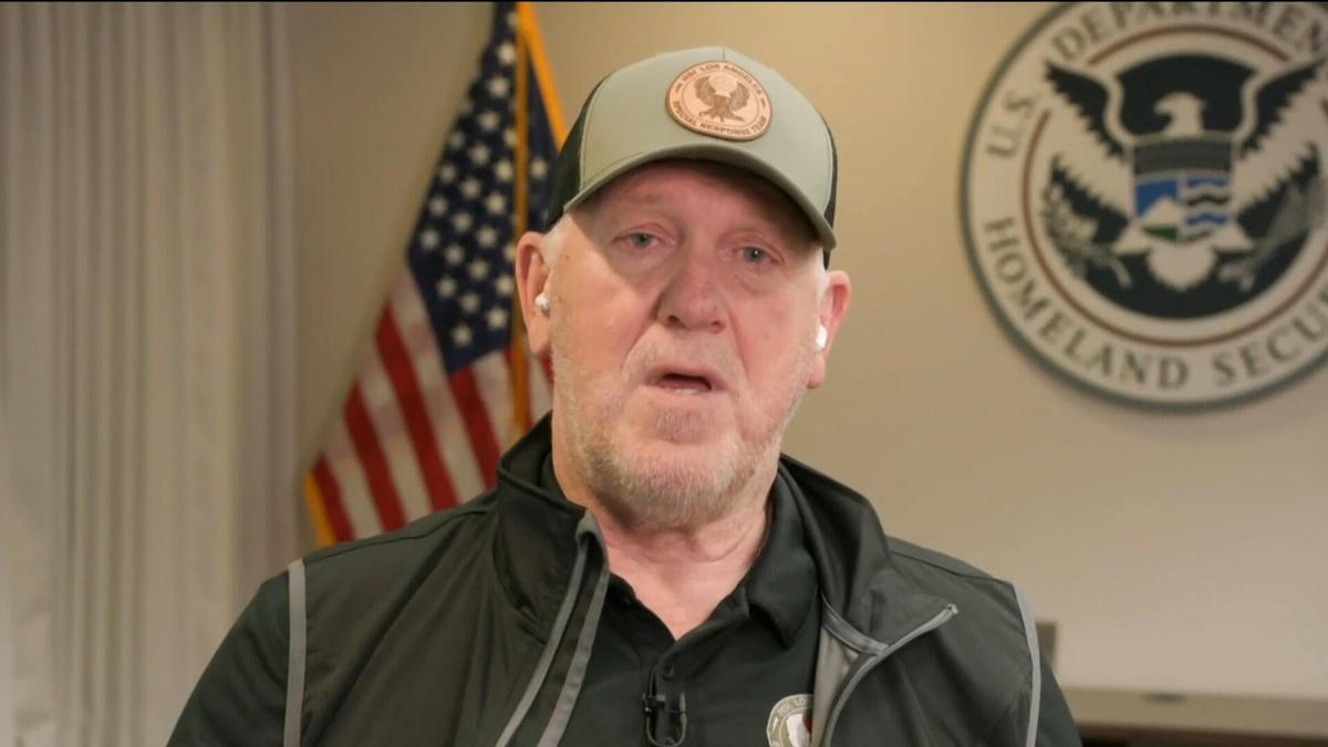 Watch CBS Evening News: Border czar Tom Homan on L.A. ICE protests ...