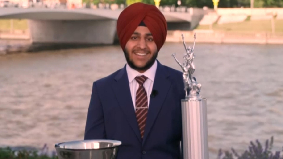 Watch CBS Mornings: Angad Singh breaks down his winning speech - Full show on CBS