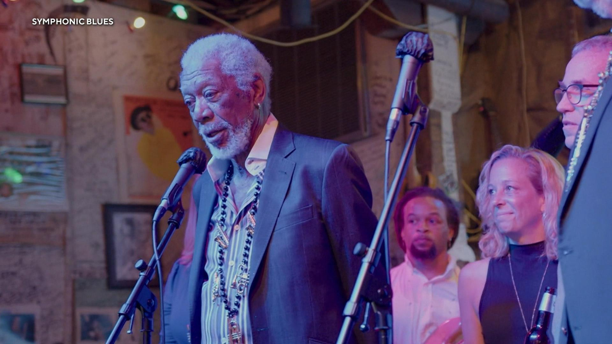 Watch CBS Mornings Morgan Freeman talks "Symphonic Blues" - Paramount+