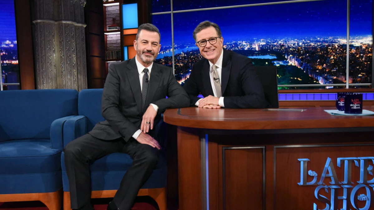 Watch CBS Mornings: Colbert, Kimmel appear on each other's shows - Full ...