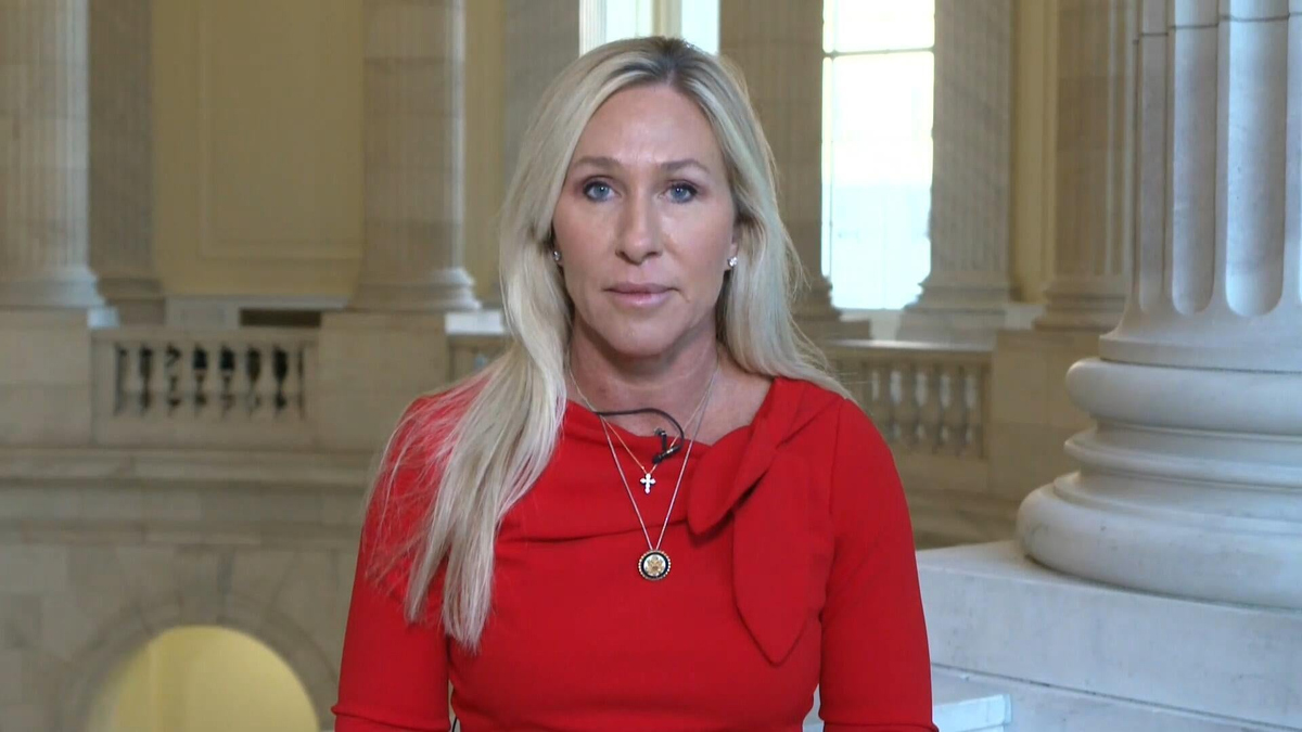 Watch CBS Mornings Season Episode : Marjorie Taylor Green addresses ...