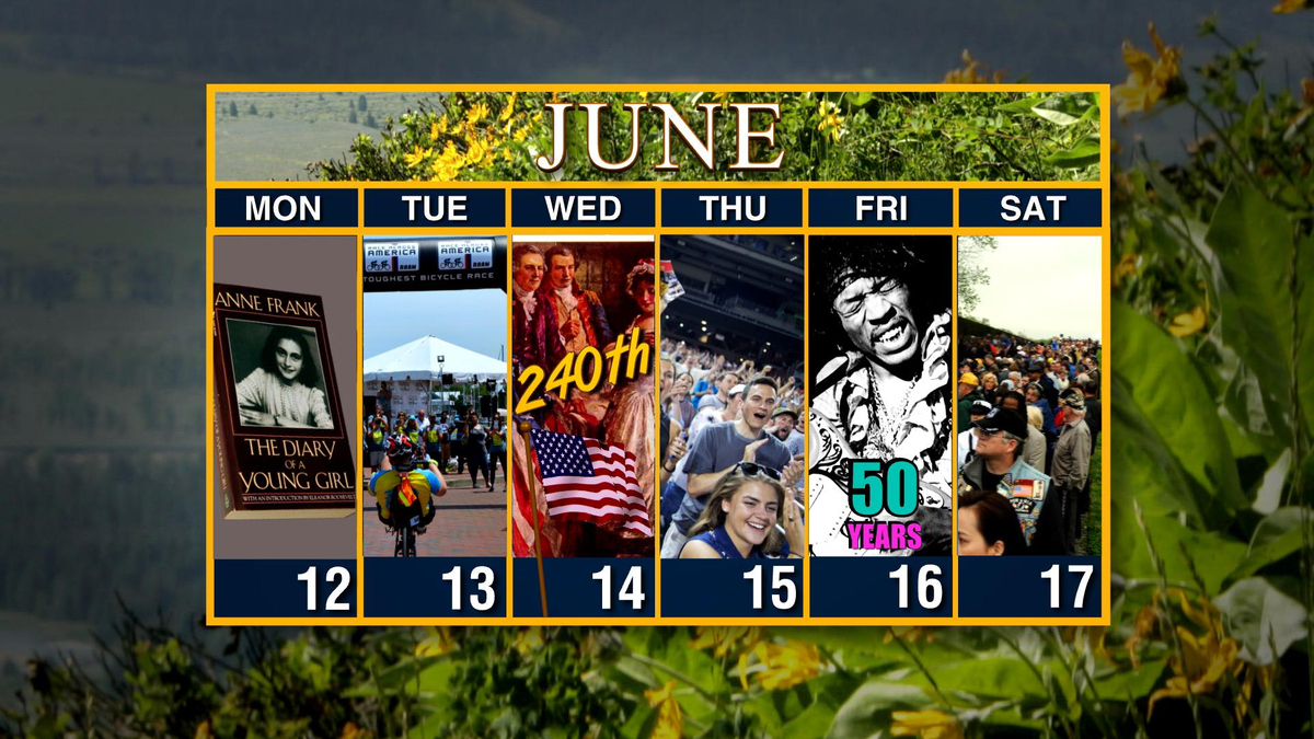 Watch Sunday Morning: Calendar: Week of June 12 - Full show on CBS