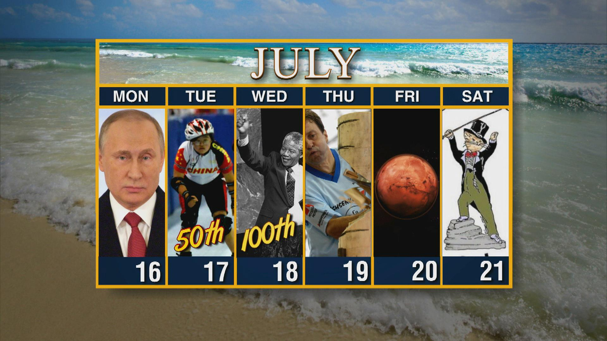 Watch Sunday Morning: Calendar: Week of July 16 - Full show on CBS