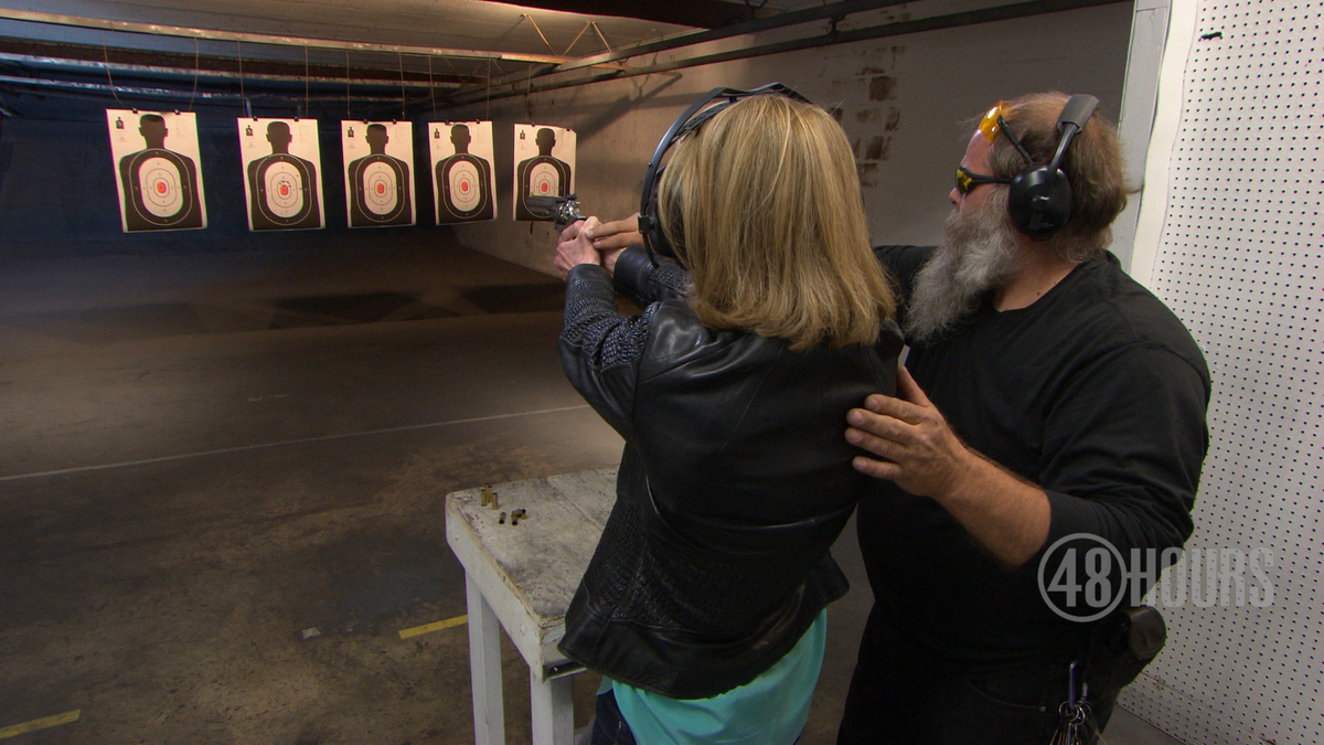 Watch 48 Hours: Erin Moriarty on firing powerful revolver - Full show ...