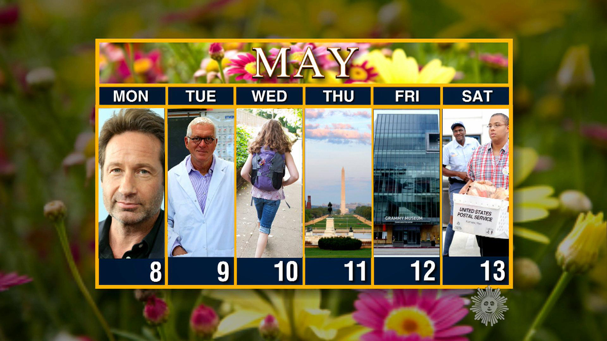 Watch Sunday Morning: Calendar: Week of May 8 - Full show on CBS