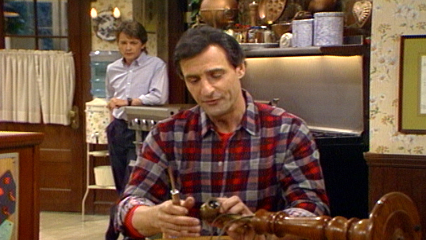 Watch Family Ties Season 6 Episode 12: Father Time (1) - Full show on ...