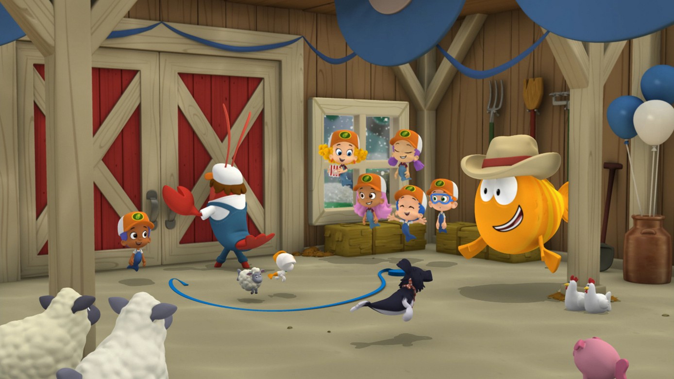 Watch Bubble Guppies Season 4 Episode 9: Bubble Guppies - Sheep Doggy ...