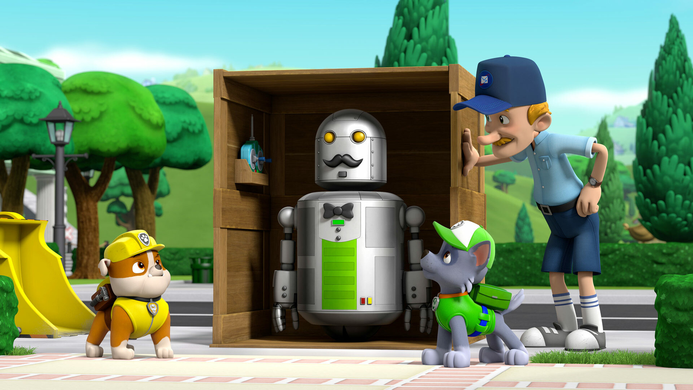 Watch PAW Patrol Season 7 Episode 4: Pups Save a Waiter-Bot/Pups Stop a ...