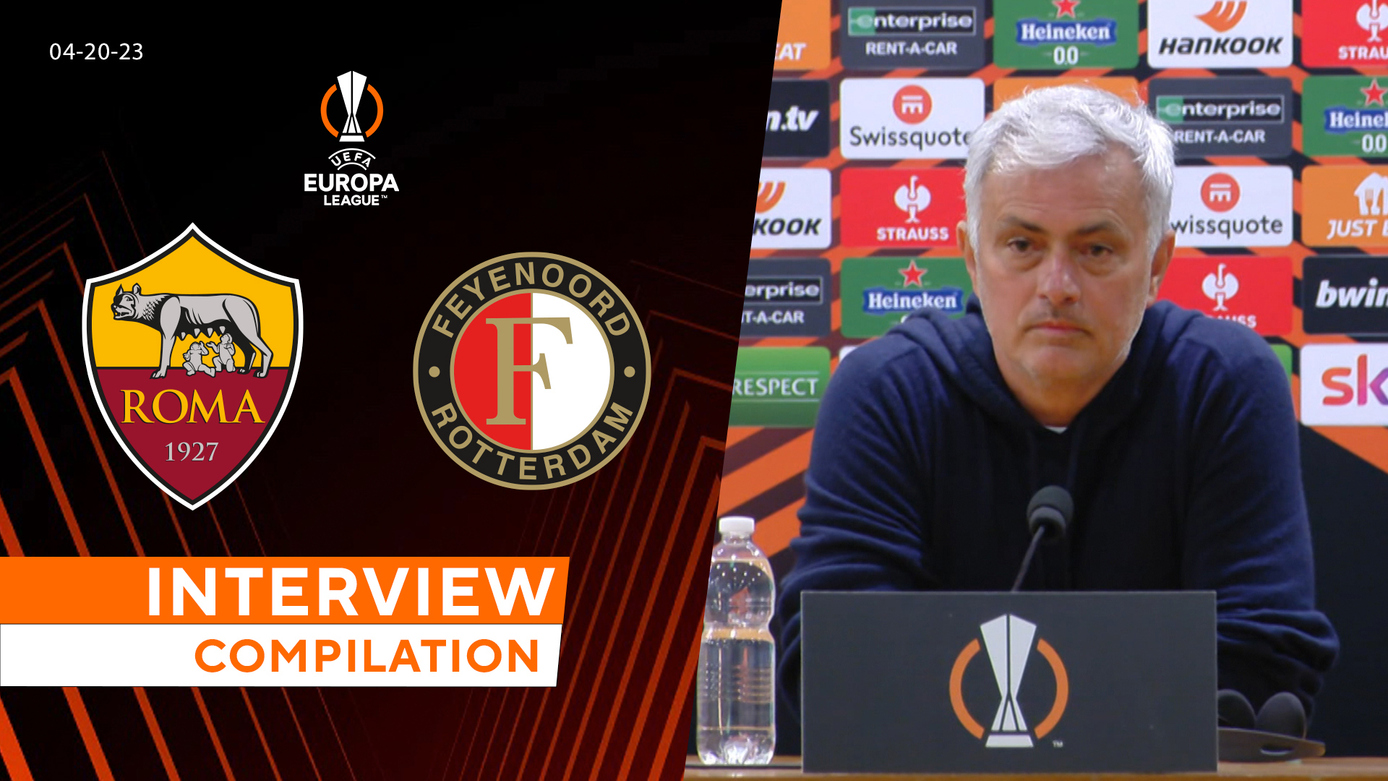 Watch UEFA Europa League: Interview Compilation: Roma vs. Feyenoord ...