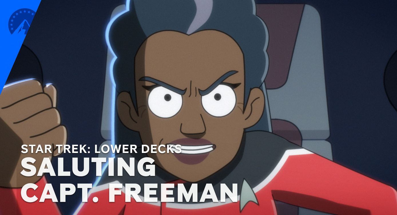 Watch Star Trek: Lower Decks Saluting Captain Freeman - Paramount+