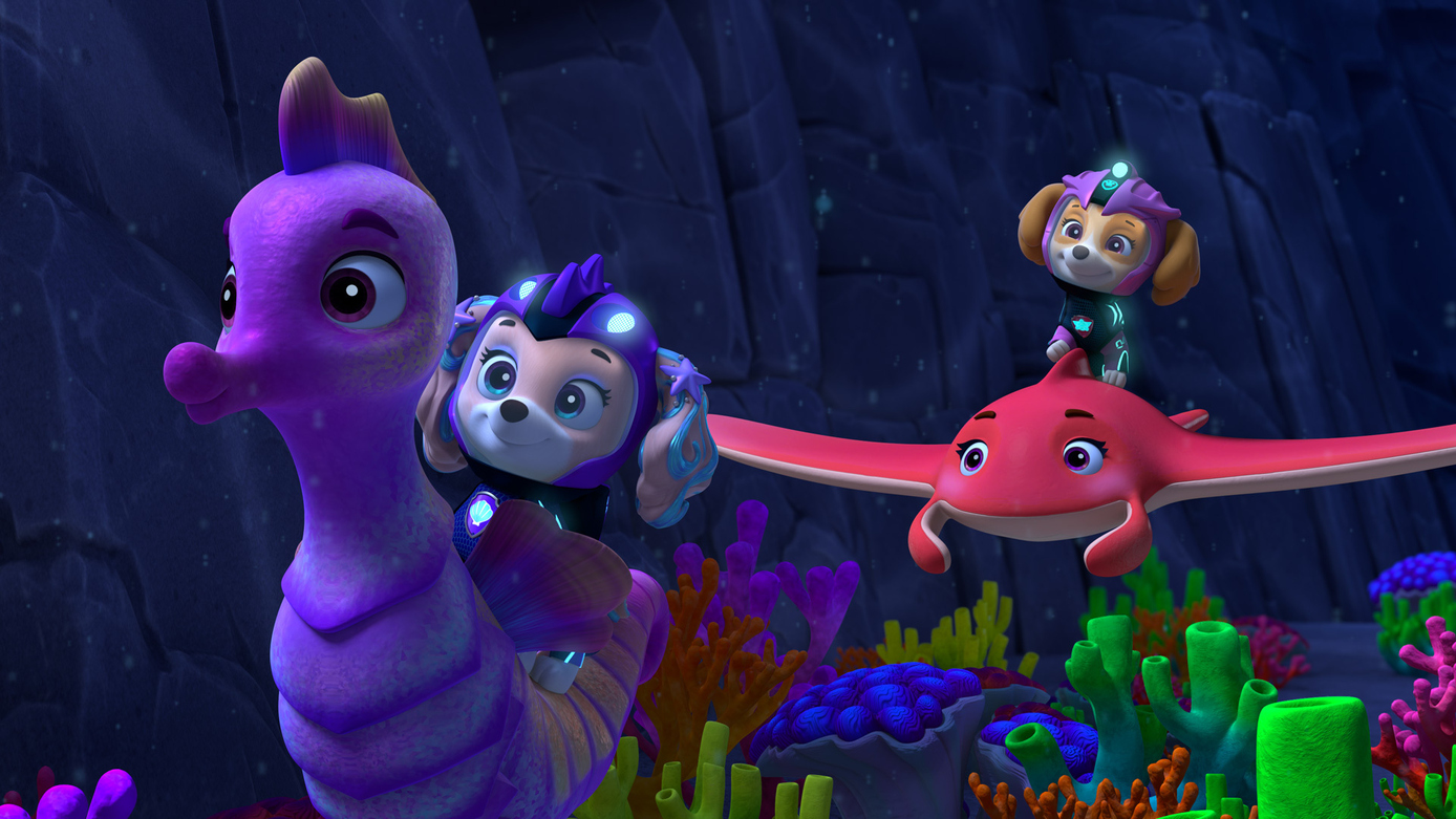 Watch PAW Patrol Season 9 Episode 17: PAW Patrol - Aqua Pups Save the ...