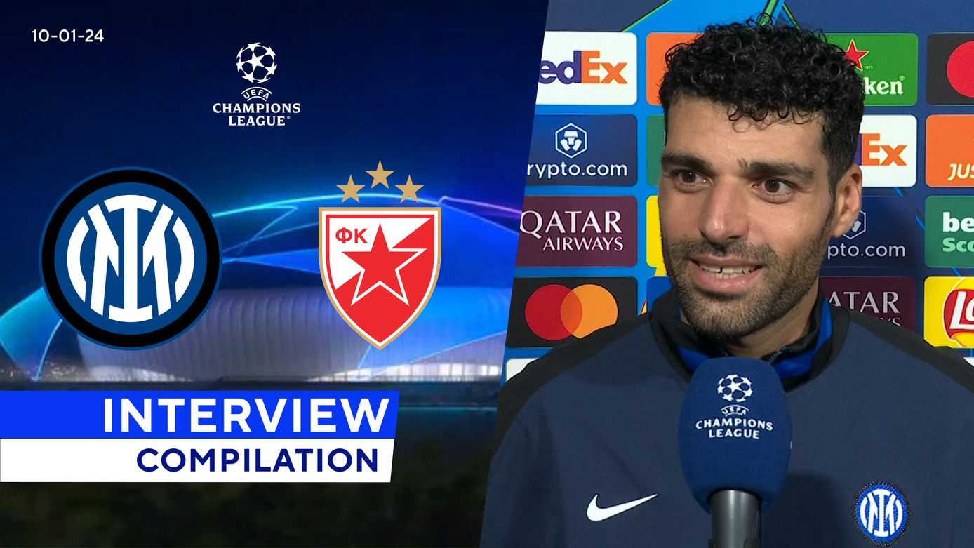 Watch UEFA Champions League Interview Compilation: Inter vs. Crvena ...