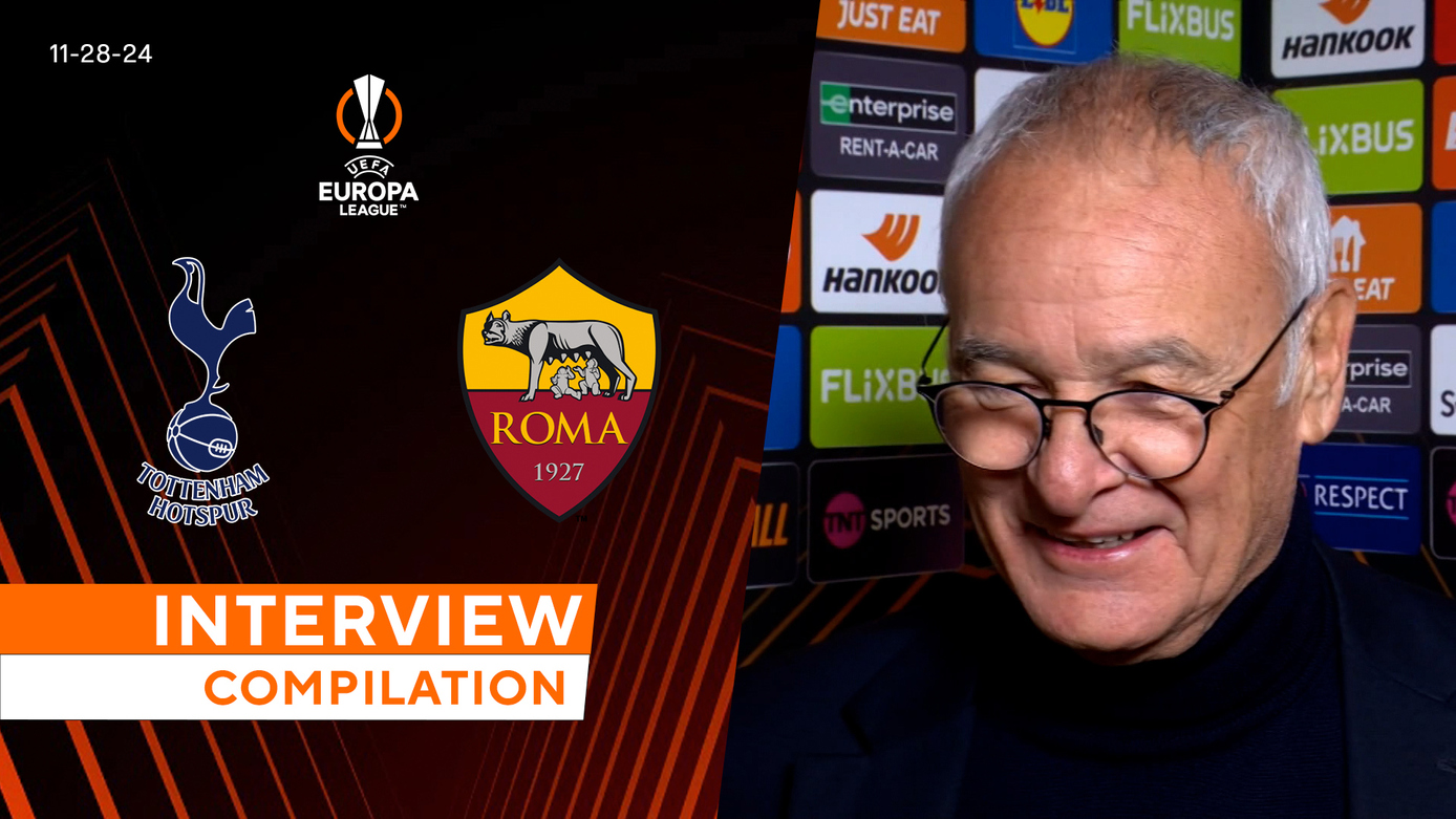 Watch UEFA Europa League Interview Compilation: Tottenham vs. Roma ...