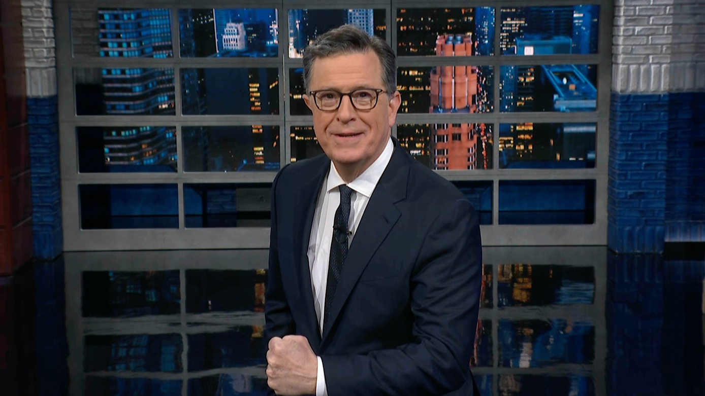 Watch The Late Show with Stephen Colbert: President Trump Takes The ...