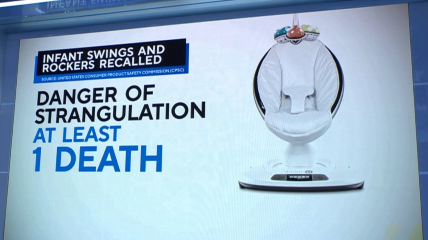 Watch CBS Evening News: More than 2 million infant swings, rockers ...