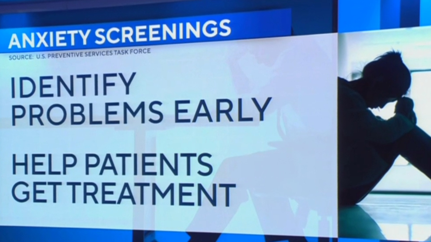 Watch CBS Evening News: Panel recommends anxiety screening for adults ...