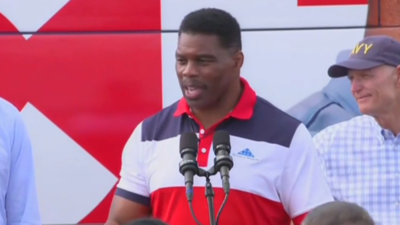 Watch CBS Evening News: Republicans rally behind Herschel Walker - Full ...