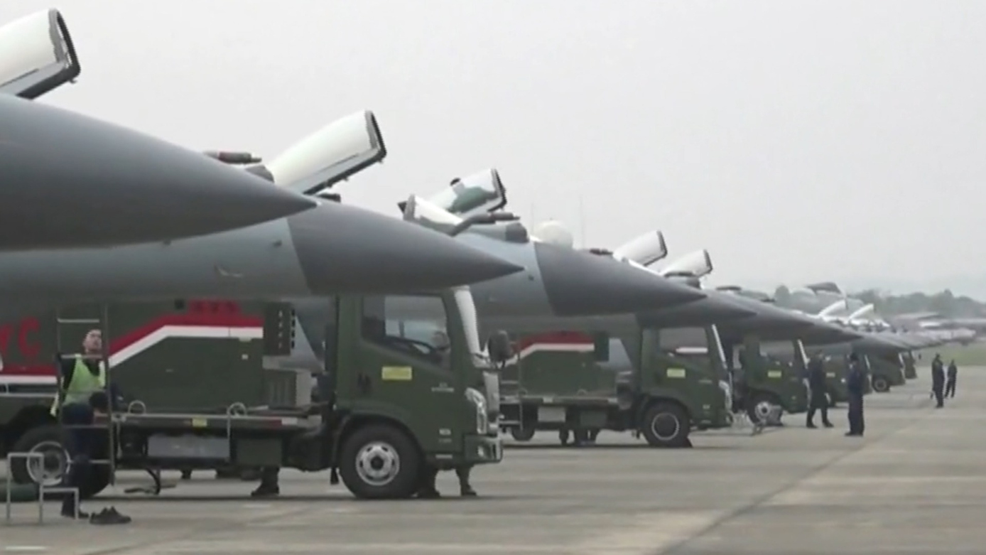 Watch CBS Evening News: China military drills simulate blockade of ...