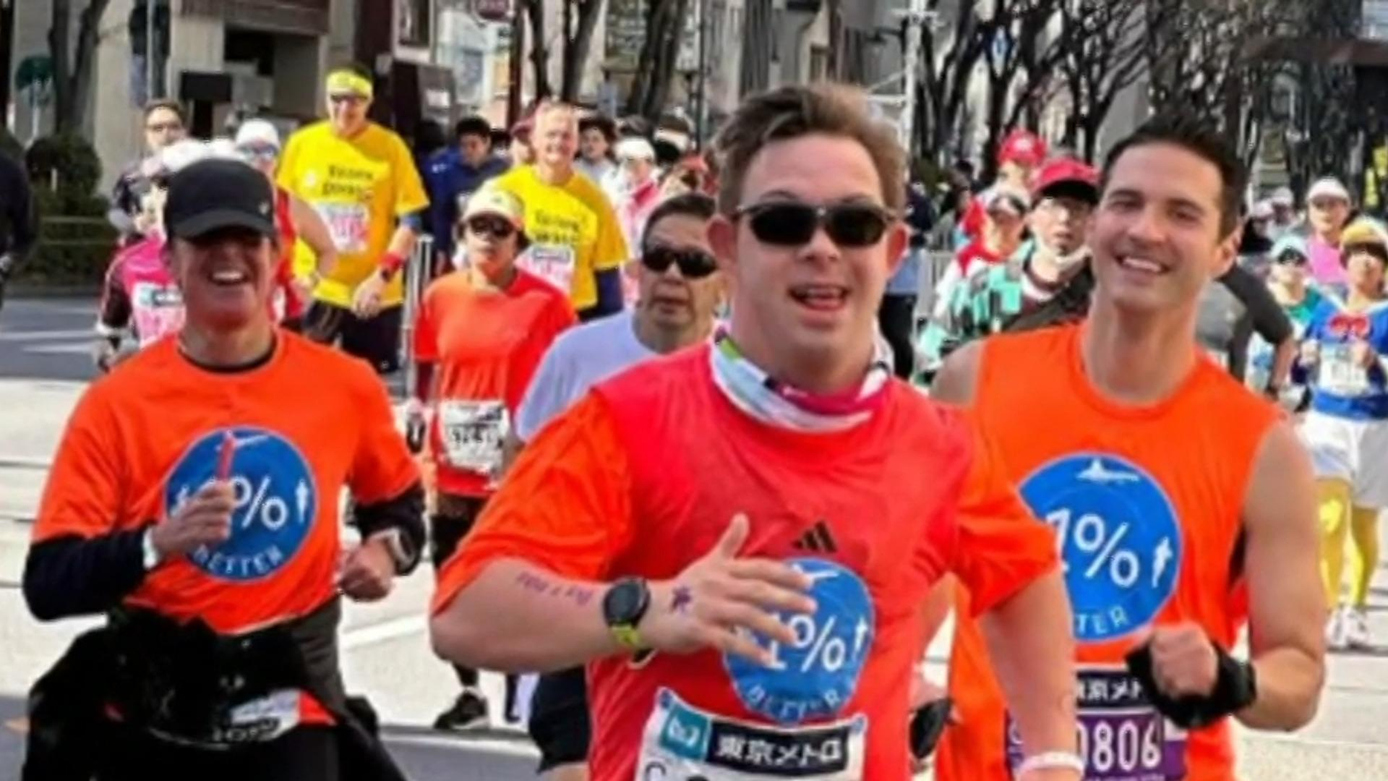 Watch CBS Evening News: Man with Down syndrome finishes 6 top marathons - Full show on CBS