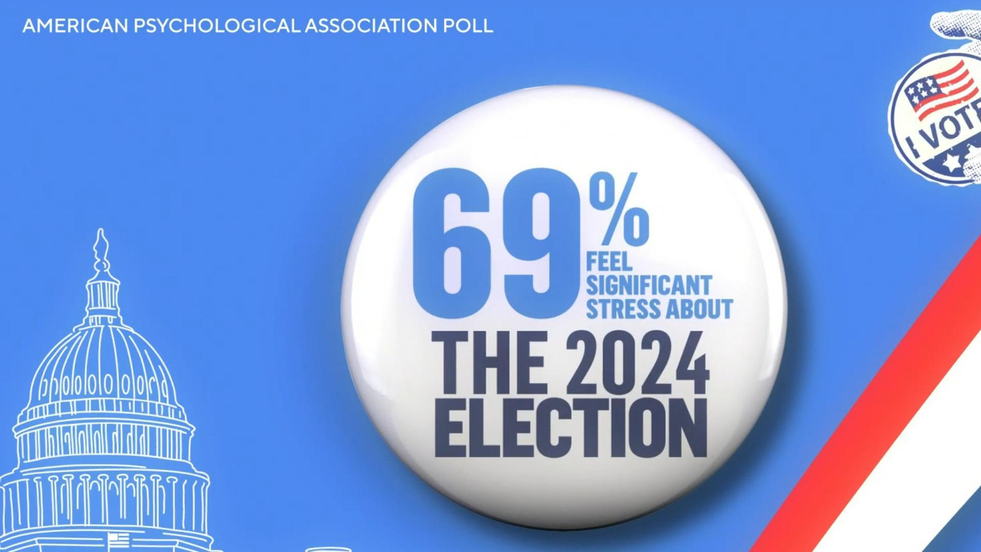 Watch CBS Evening News: Election anxiety on the rise amid high tensions ...