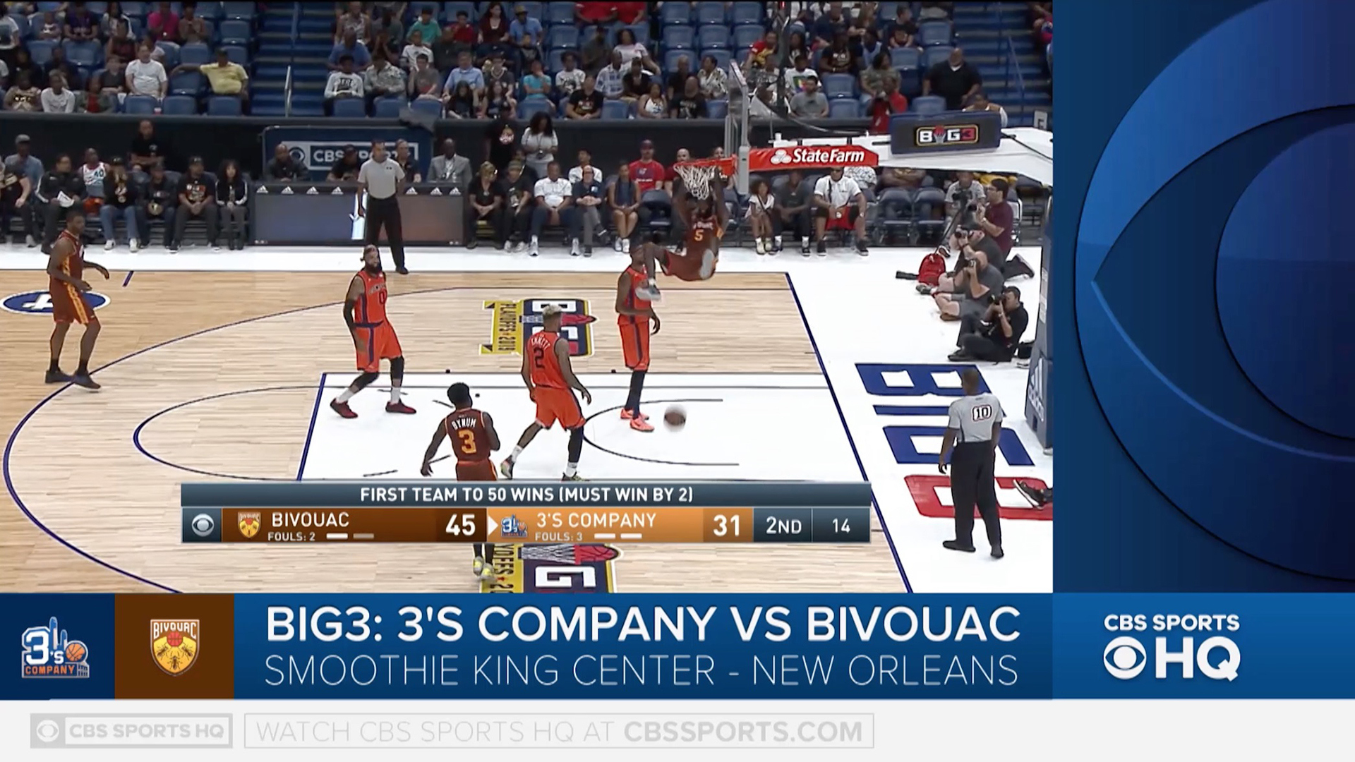 Watch BIG3 Basketball Season 2019 Episode : BIG3 highlight- 3's Company ...