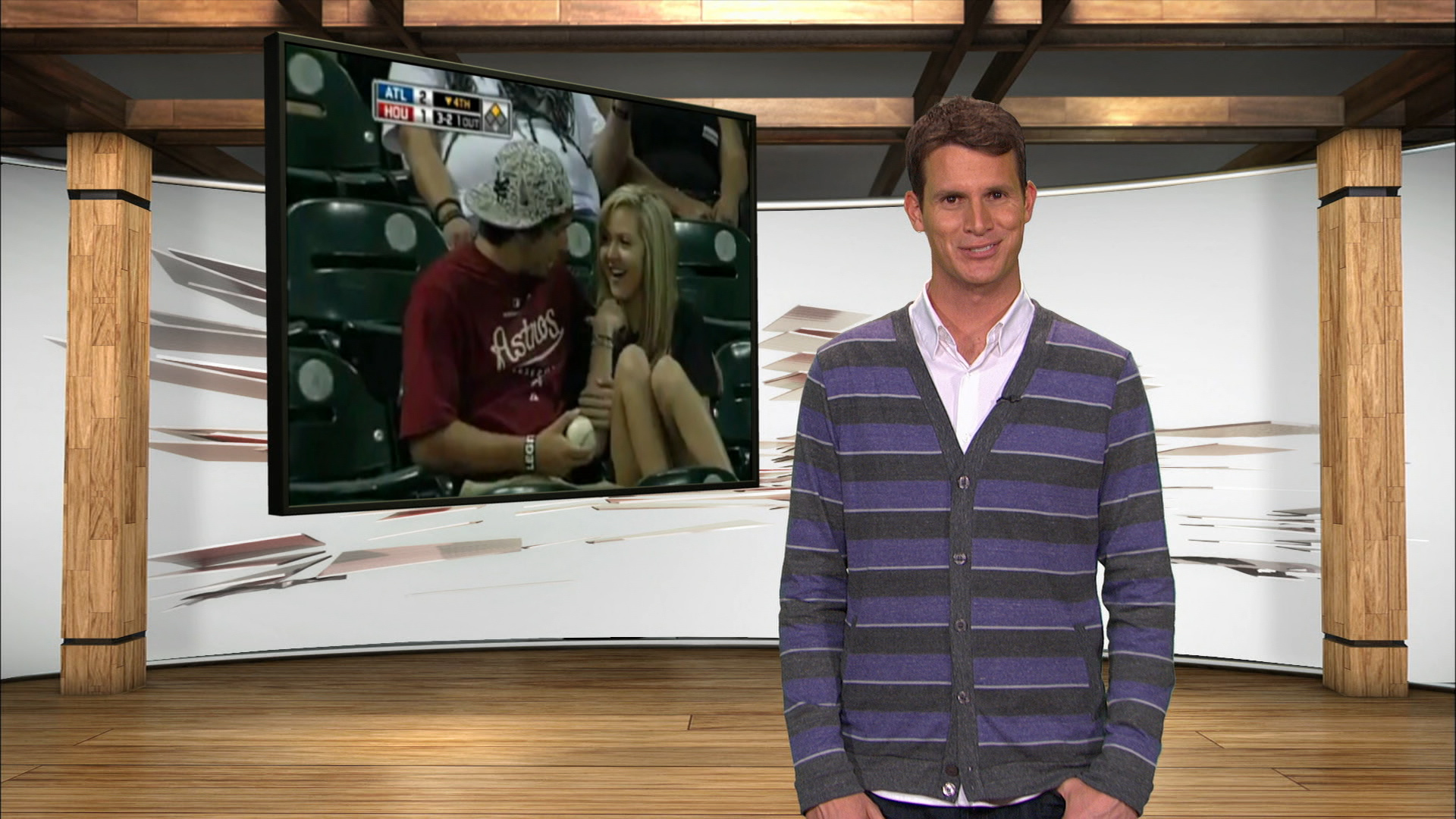 Watch Tosh.0 Season 3 Episode 8: March 1, 2011 - Foul Ball Couple ...