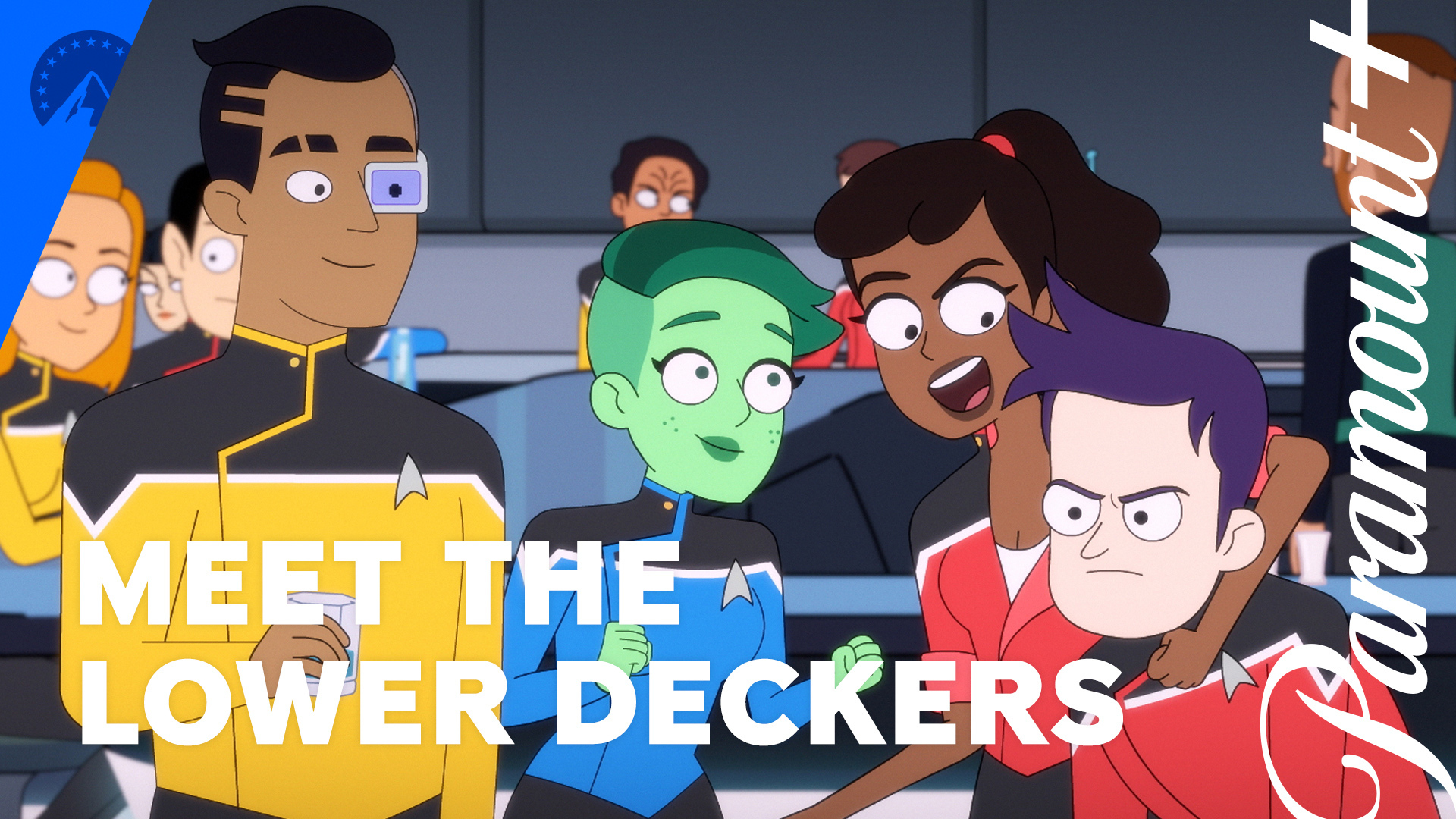 Watch Star Trek: Lower Decks Meet the Lower Deckers of the U.S.S ...