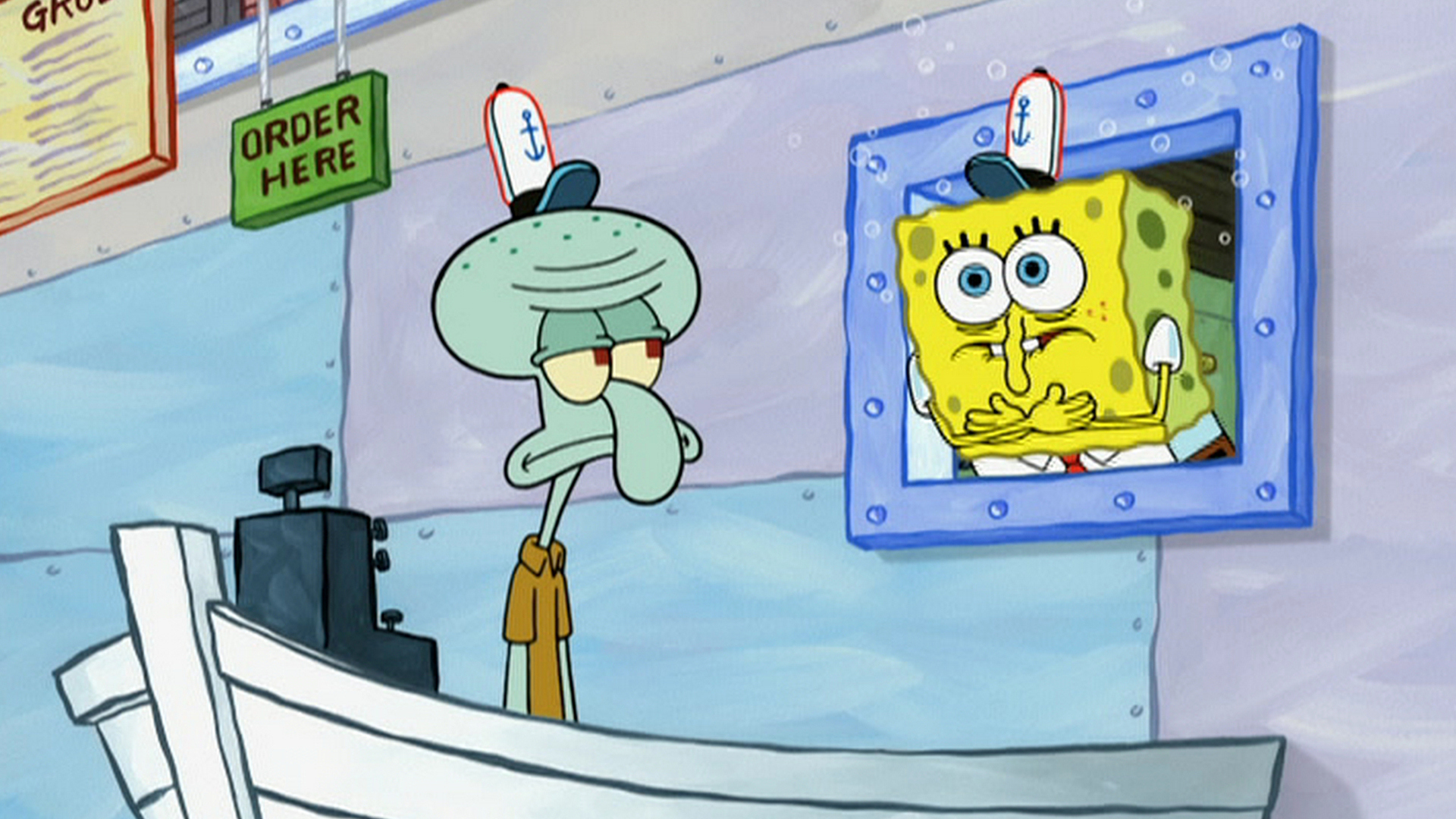 Ver Bob Esponja Temporada 8 Episodio 21 Bob Esponja Calamarditis Carrera De Demolición