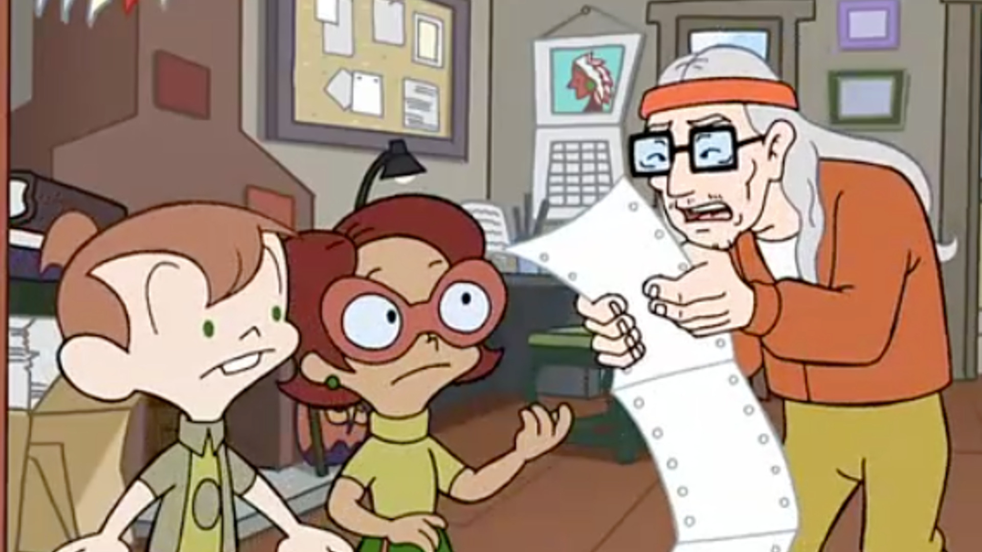 Watch ChalkZone Season 3 Episode 5: ChalkZone - Water, Water/The Doofi ...
