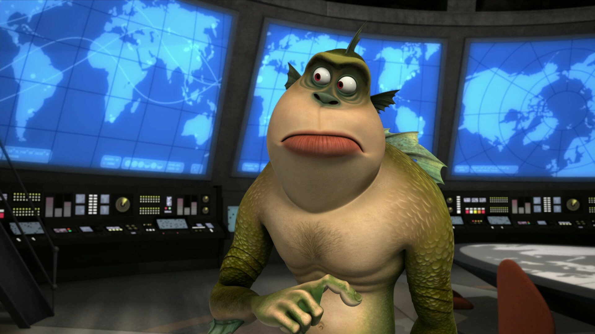 Watch Monsters vs. Aliens Season 1 Episode 9: 98 Pound Cockroach/When ...