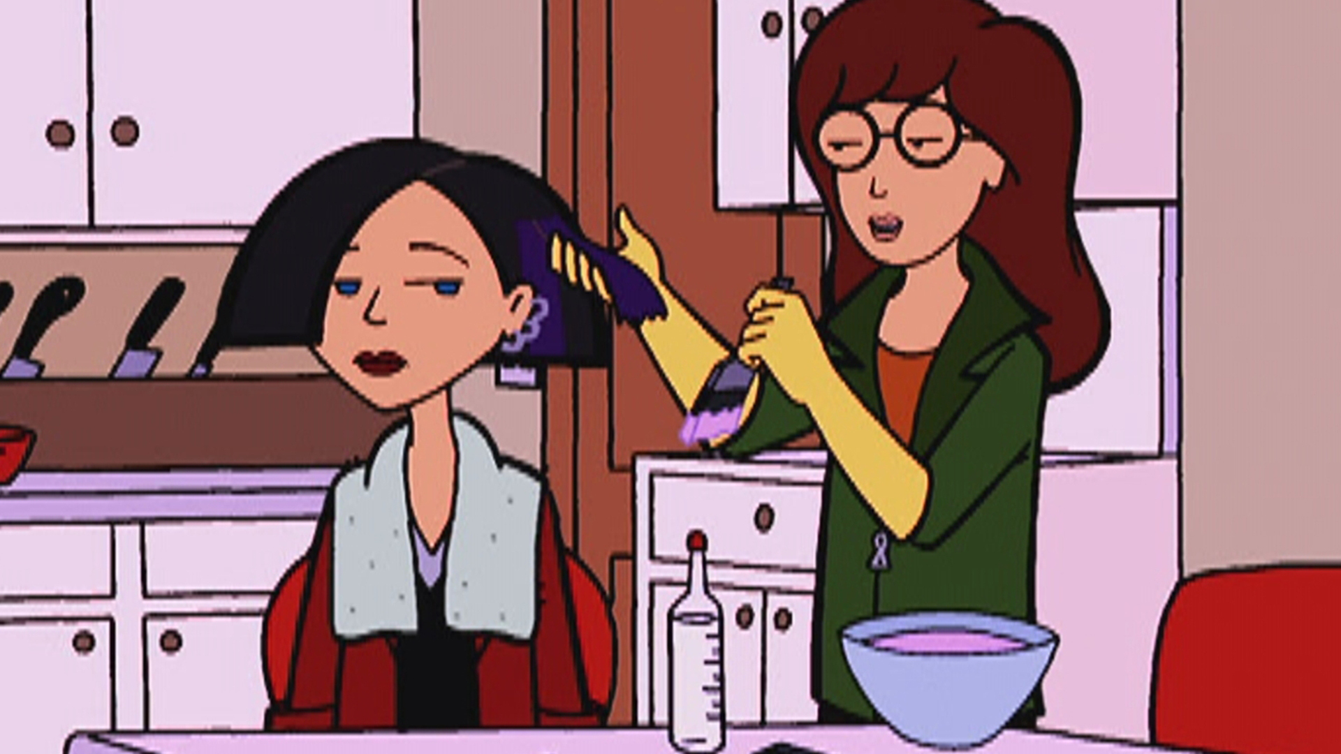 Watch Daria Season 4 Episode 13: Daria - Dye! Dye! My Darling – Full ...