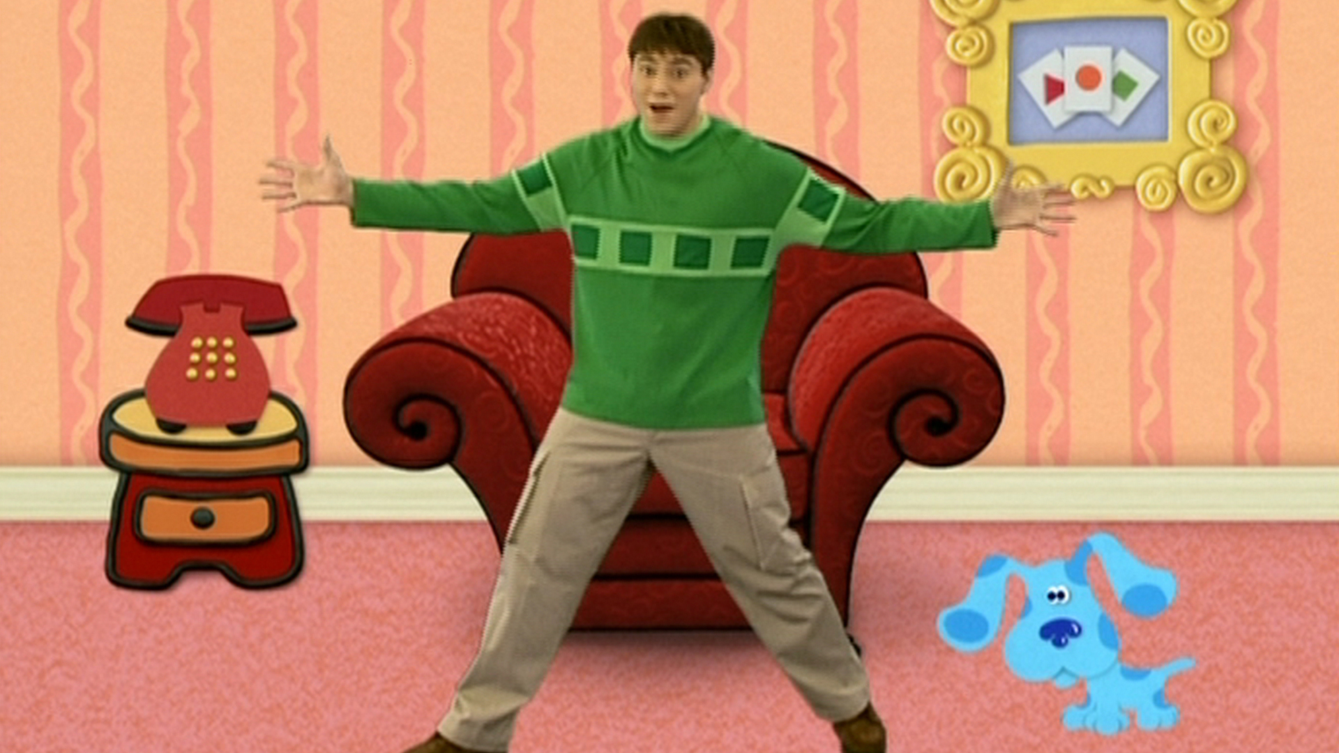 Watch Blue's Clues Season 5 Episode 10: Blue's Clues - A Brand New Game ...