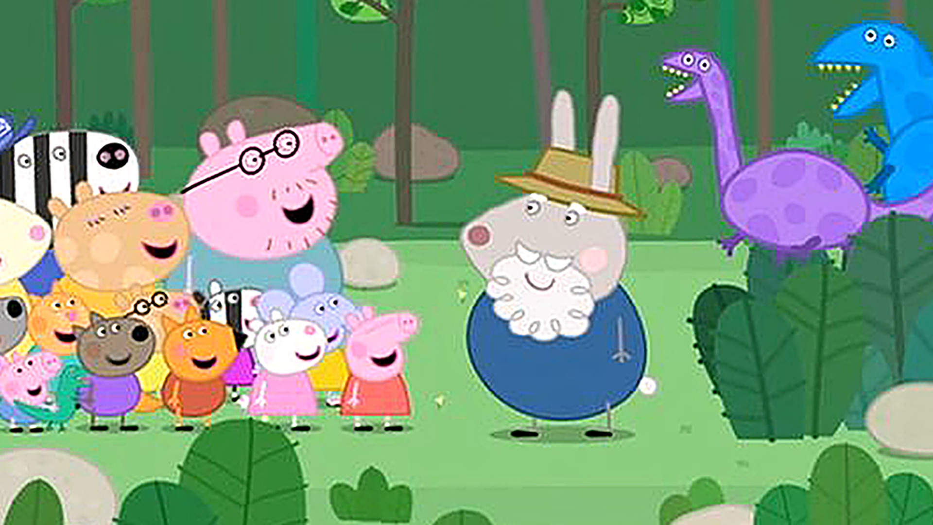 Watch Peppa Pig Season 5 Episode 4: Peppa Pig - Grampy's Dinosaur Park ...