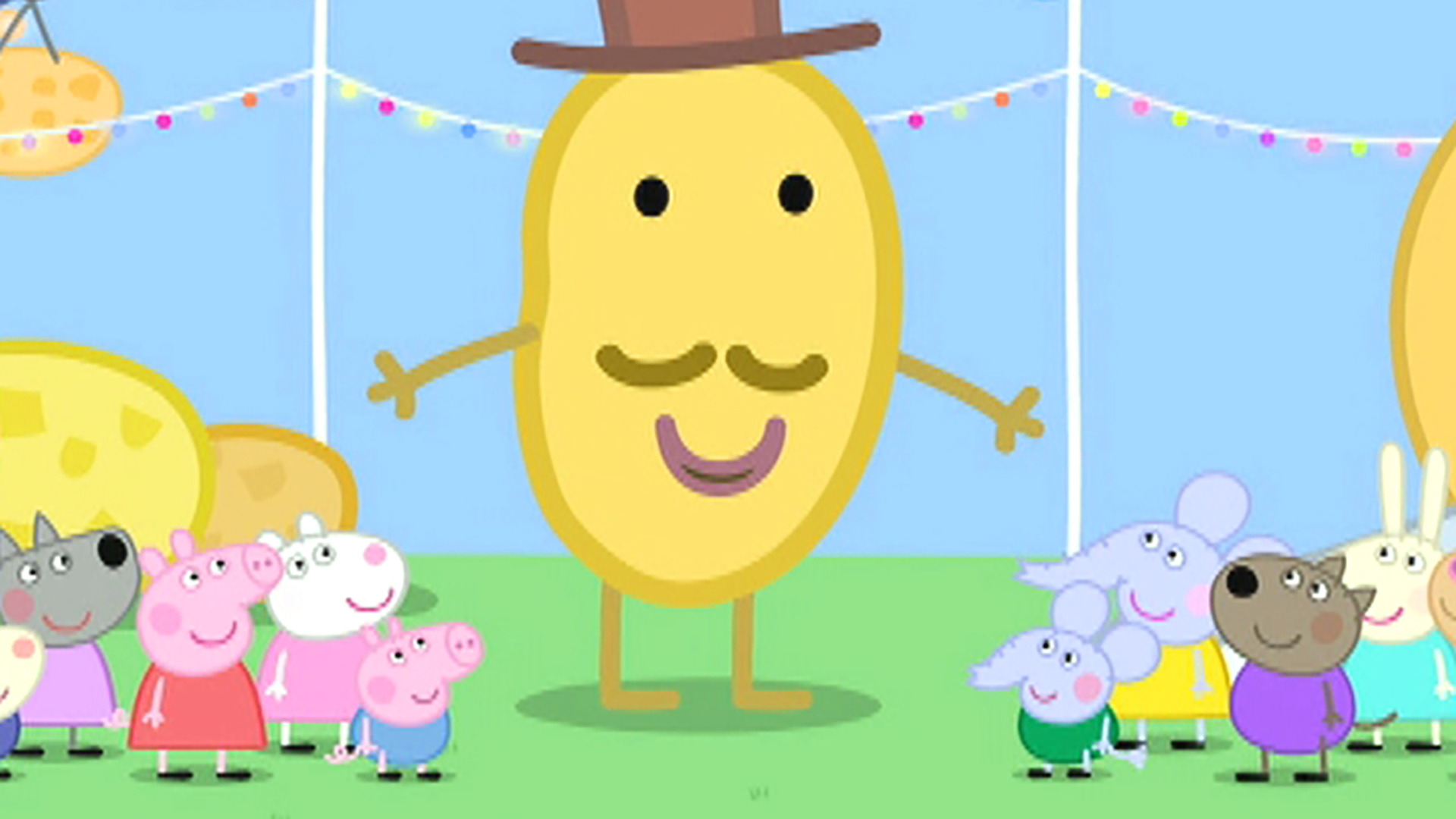 Watch Peppa Pig Season 5 Episode 1: Peppa Pig - Potato City/The New ...