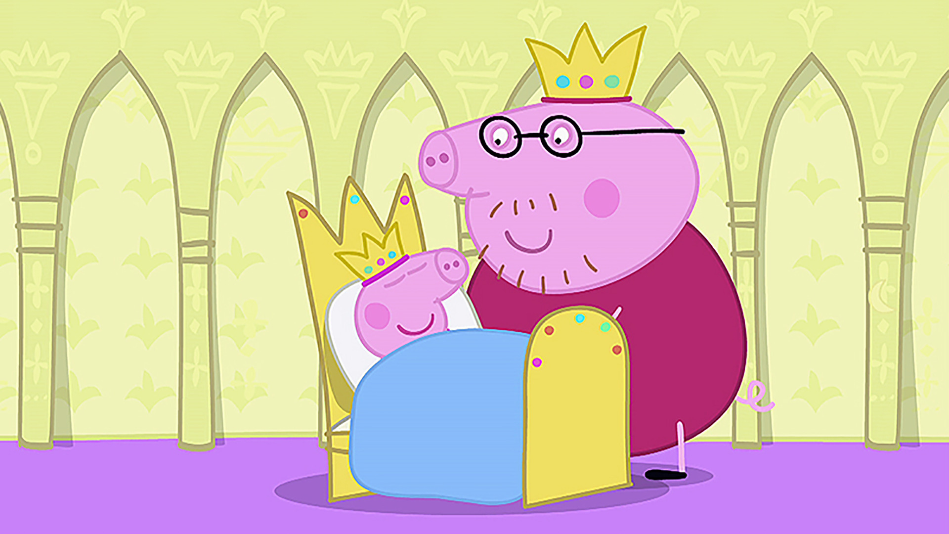 Watch Peppa Pig Season 1 Episode 4: The Sleepy Princess/Fancy Dress ...