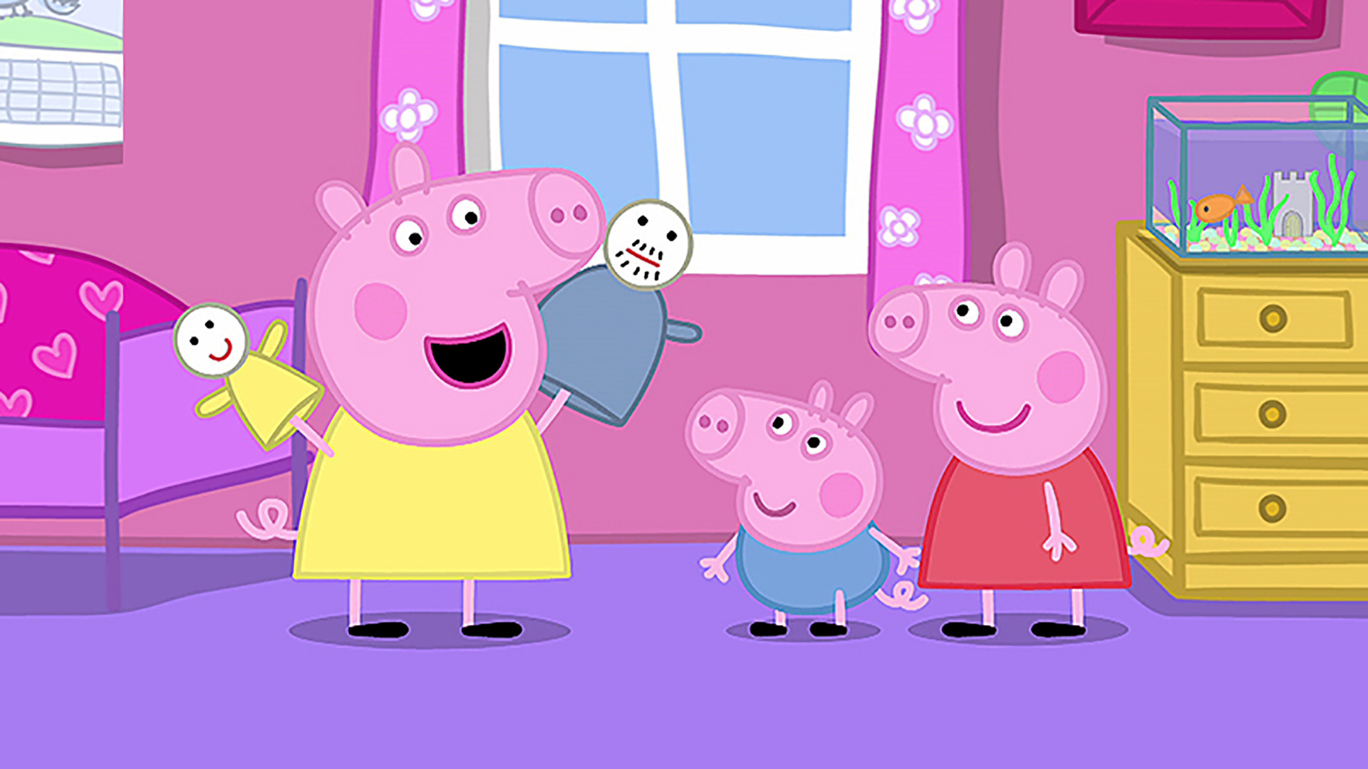 Watch Peppa Pig Season 1 Episode 8 Chloe s Puppet Show Babysittin