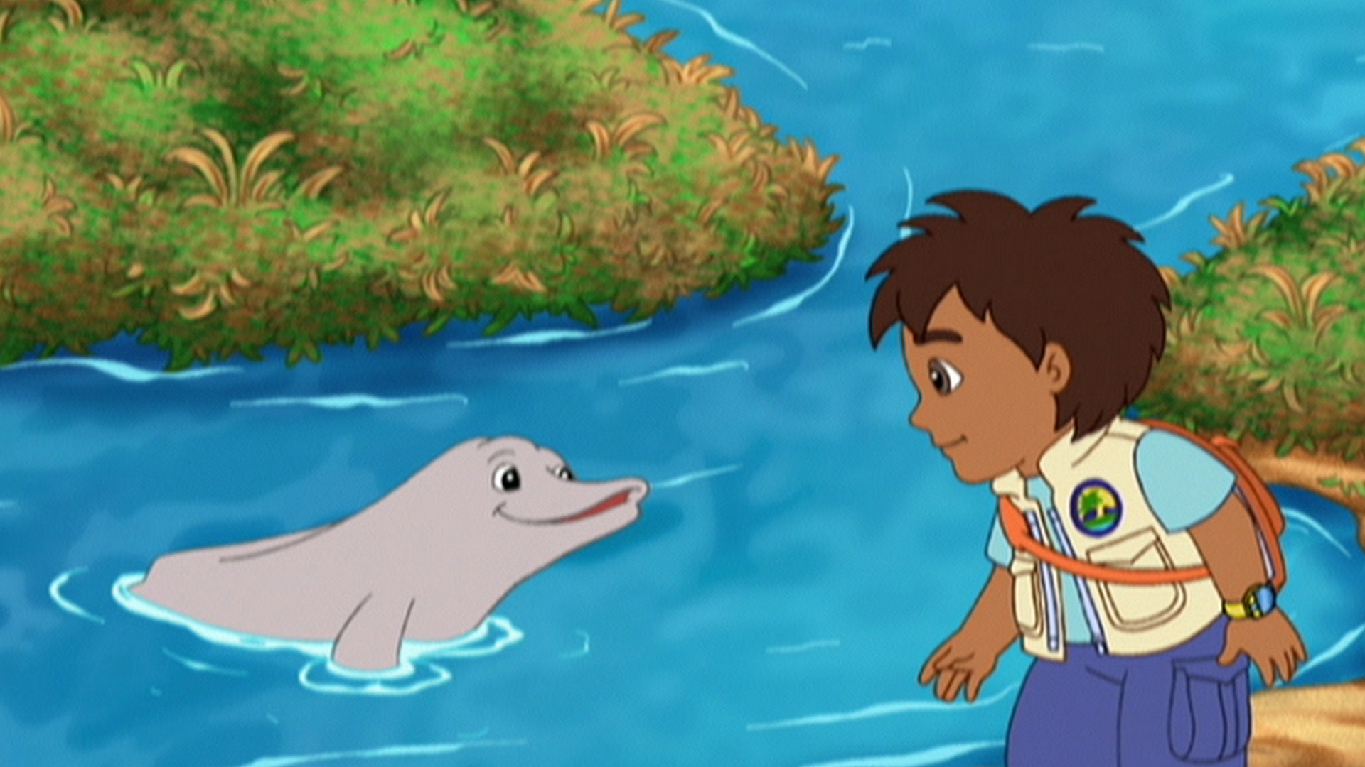 Watch Go, Diego, Go! Season 2 Episode 1: Diego Saves Baby River Dolphin ...