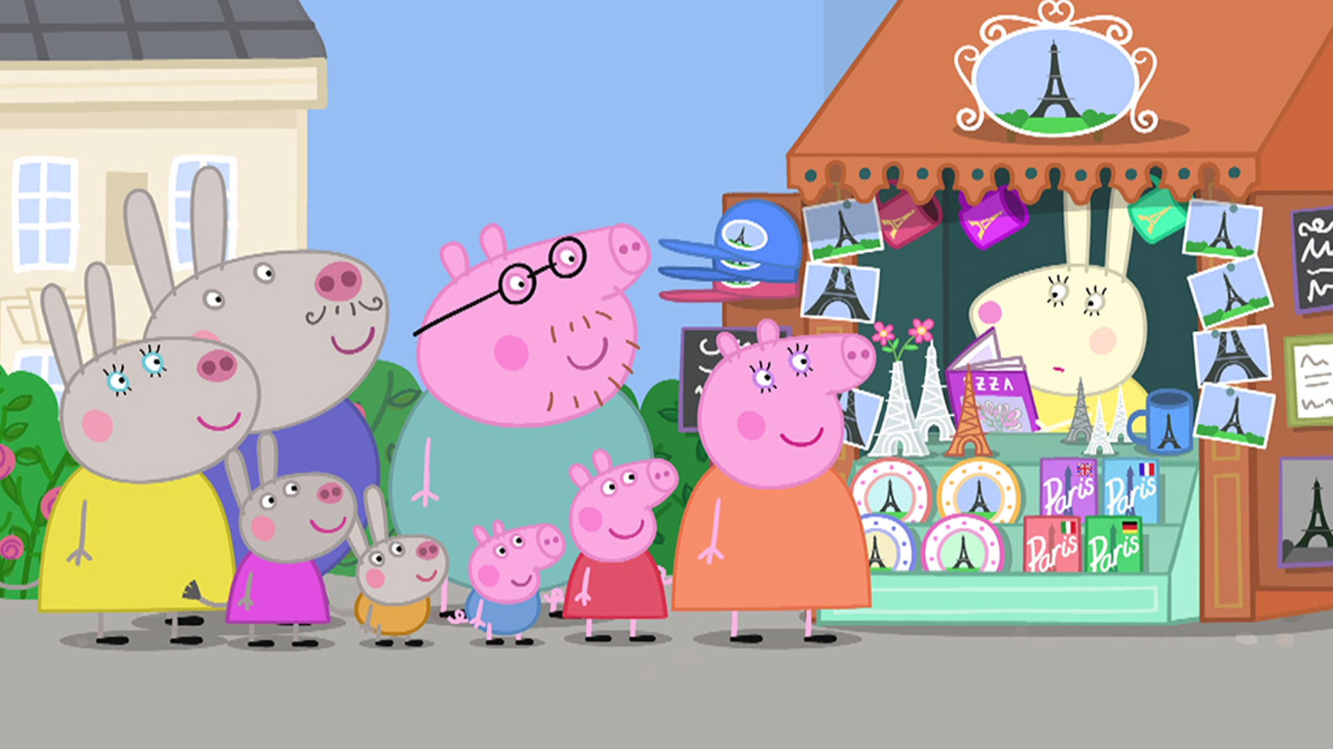 Watch Peppa Pig Season 7 Episode 12: Peppa Pig - Peppa Goes to Paris ...