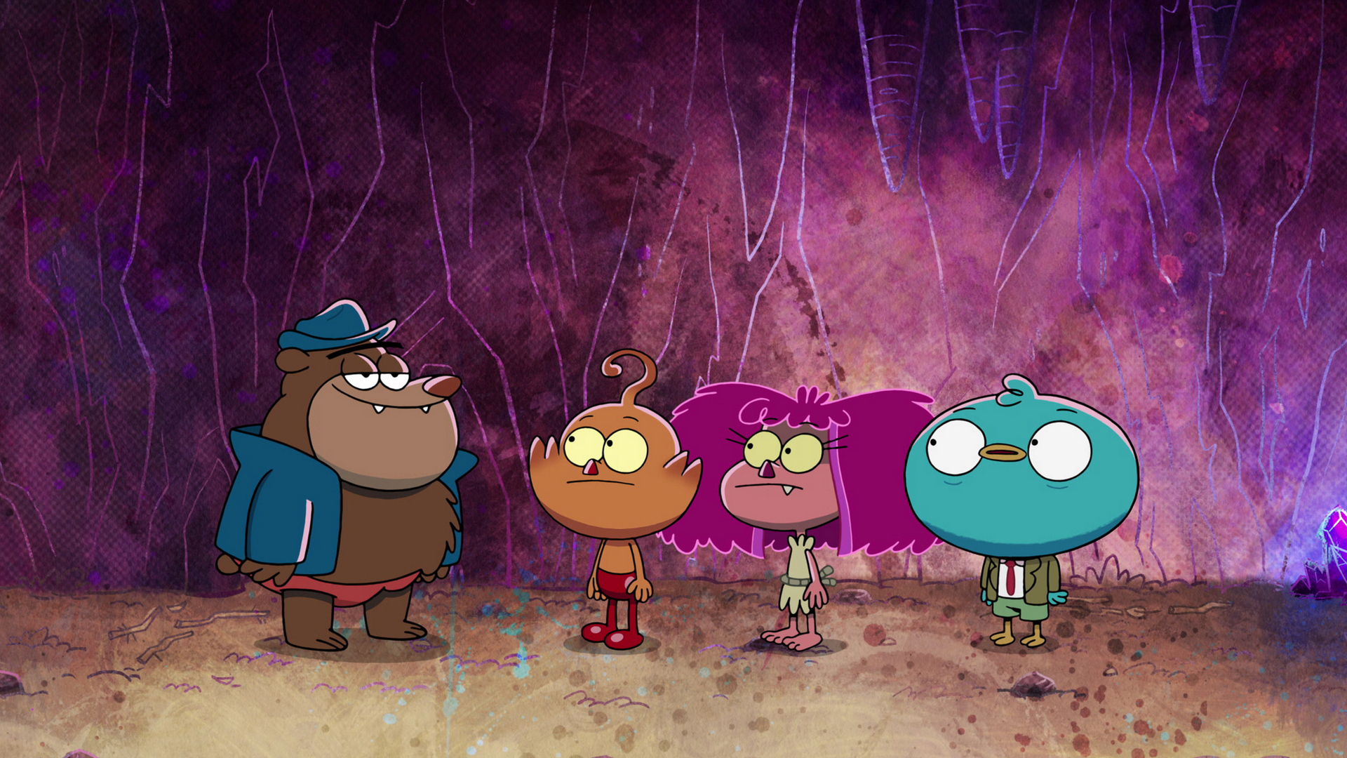 Watch Harvey Beaks Season 1 Episode 4: Harvey Beaks - Nightclub Night ...