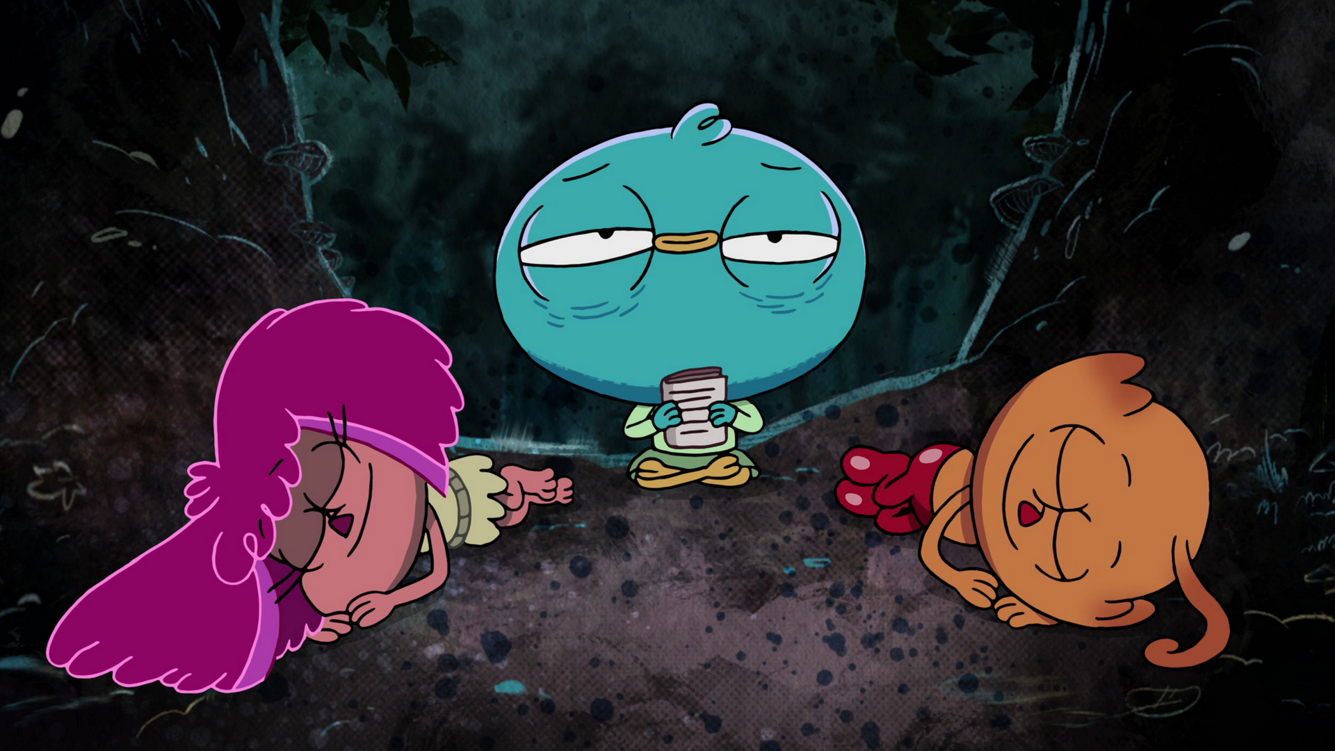 Watch Harvey Beaks Season 1 Episode 6: Harvey Beaks - The Sleepover's ...